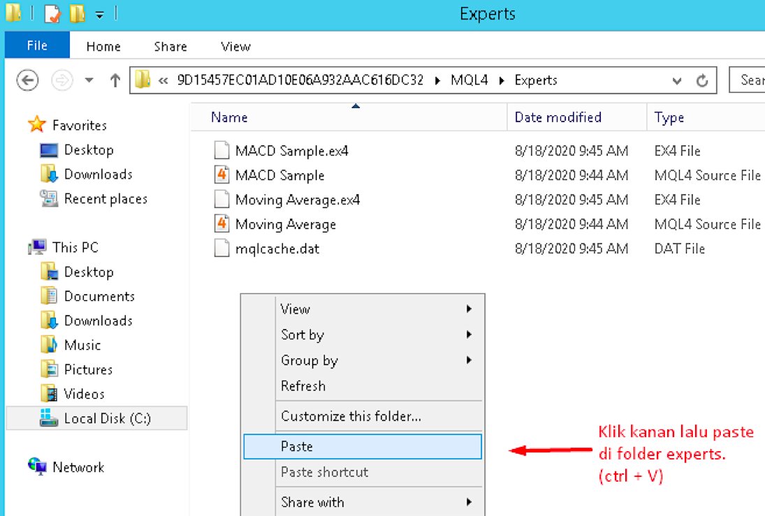 Cara Install dan Menggunakan EA di MT4 – VPS.ID Cara Install dan Menggunakan EA di MT4 – VPS.ID